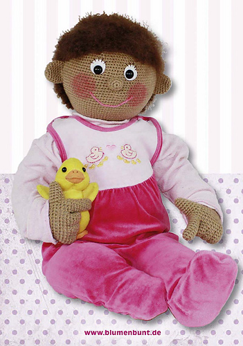 Ravelry: Life-Size Crocheted Baby-Dolls OLE & PINA pattern by Raphaela ...