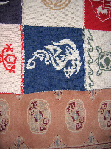 Ravelry: Celtic Dragon Grid pattern by AMBER RICE