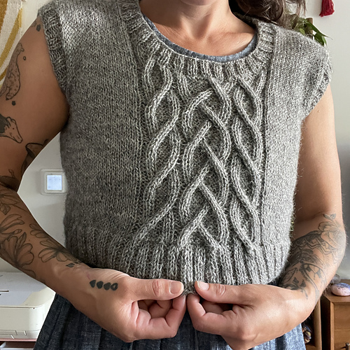 Ravelry: Ramona Vest pattern by Annie Lupton