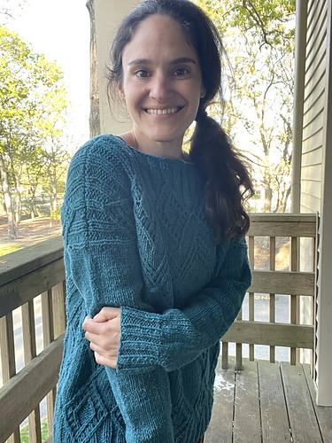 Ravelry: Diamond Folk Tunic pattern by Annie Lupton