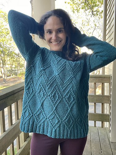 Ravelry: Diamond Folk Tunic pattern by Annie Lupton