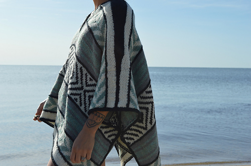 Ravelry: Boho Beach Poncho pattern by Annie Lupton