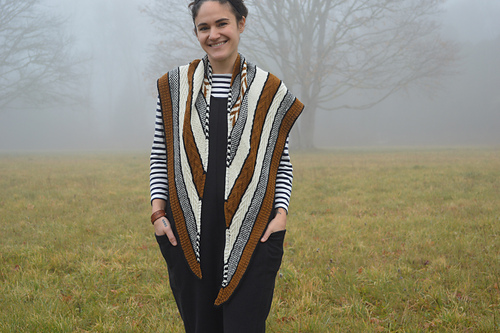 Ravelry: Boho Texture Triangle pattern by Annie Lupton