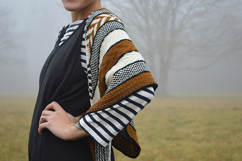 Ravelry: Boho Texture Triangle pattern by Annie Lupton