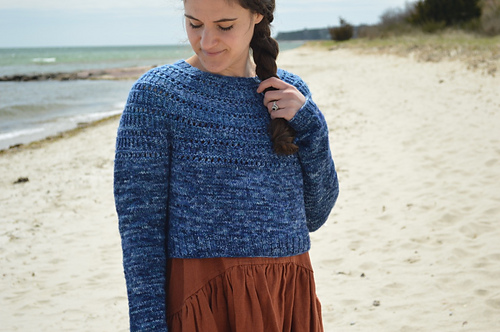 Ravelry: Wash-Ashore Pullover pattern by Annie Lupton