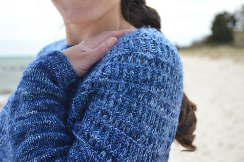 Ravelry: Wash-Ashore Pullover pattern by Annie Lupton