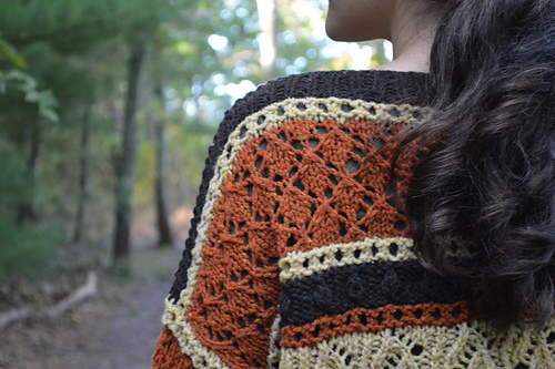 Ravelry: All Things Autumn Pullover pattern by Annie Lupton
