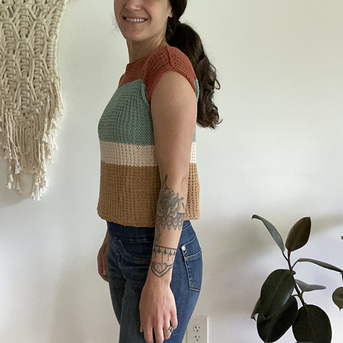 Ravelry: Texture Block Tee pattern by Annie Lupton