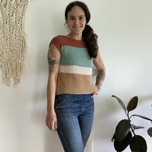 Ravelry: Texture Block Tee pattern by Annie Lupton
