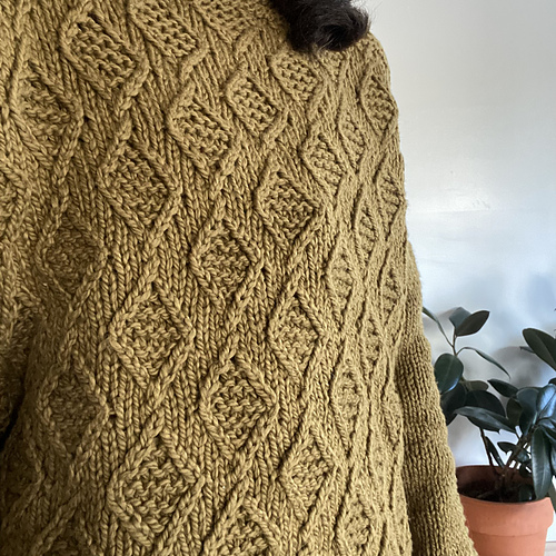 Ravelry: Rustic Diamonds pattern by Annie Lupton