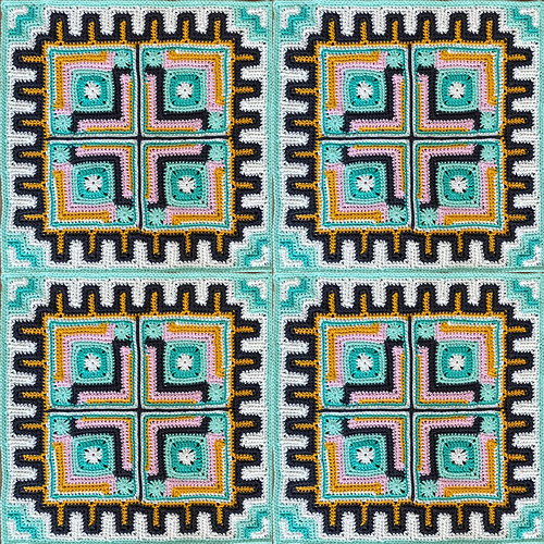 Ravelry: Ndebele Border pattern by Yvonne van Zijl