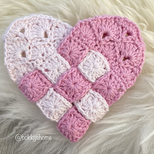 Ravelry: Woven Crochet Heart pattern by Yvonne van Zijl