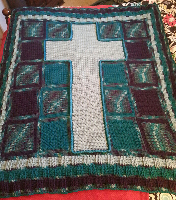 Ravelry: BonBonsCreations' Nightwatch Cross Afghan