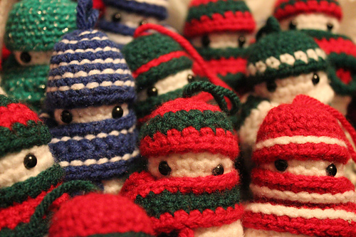 Ravelry: Snowman Ornament pattern by Audra Brown