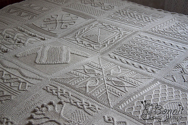 Ravelry: Bonnit-Group's The Great American Aran Afghan