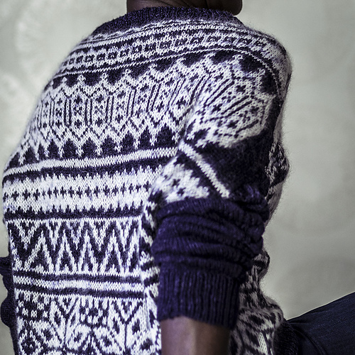 Ravelry: The Delft Sweater pattern by Dana Kikic Nemmert
