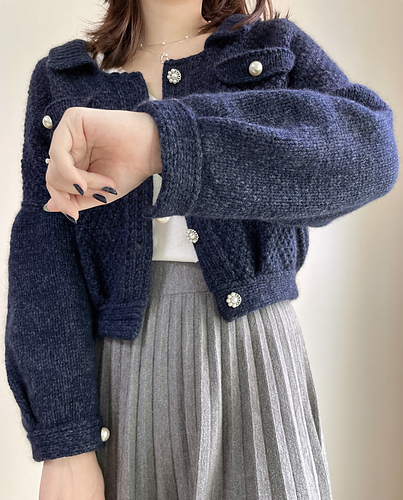 Ravelry: Starry Night Jacket pattern by Hyeonji Jin