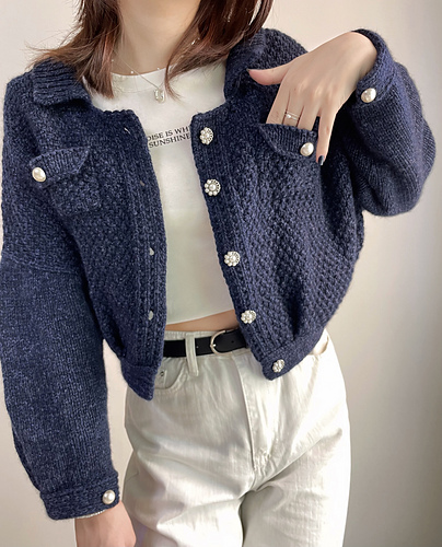 Ravelry: Starry Night Jacket pattern by Hyeonji Jin