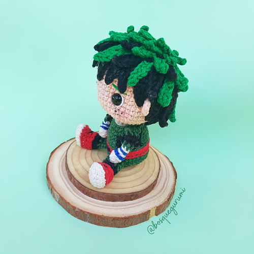 Ravelry: Izuku Midoriya (My Hero Academia) pattern by Paola F. Sousa