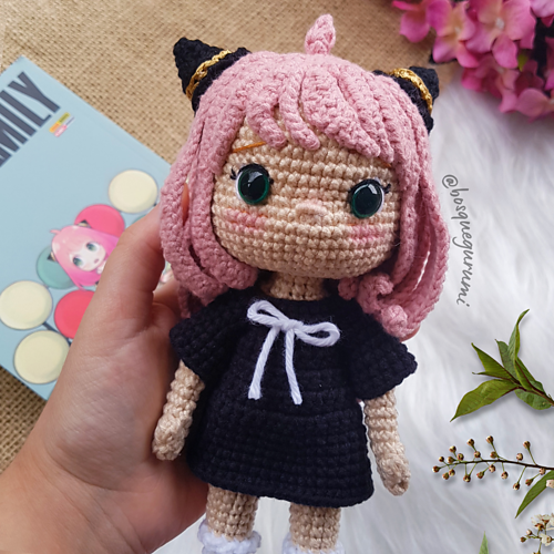 Ravelry: Anya Forger amigurumi Spy x Family pattern by Paola F. Sousa