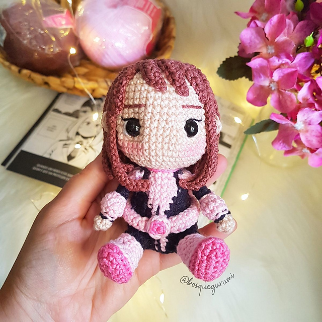 Ravelry: Ochako Uraraka My Hero Academia pattern by Paola Fajonni