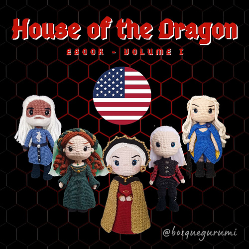 Ravelry: Daenerys Targaryen (GoT) pattern by Paola F. Sousa