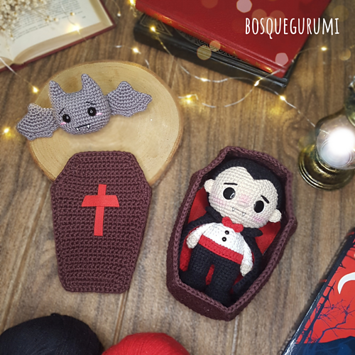 Ravelry: Dracula amigurumi pattern by Paola F. Sousa