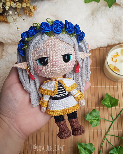 Ravelry: Frieren amigurumi pattern by Paola F. Sousa