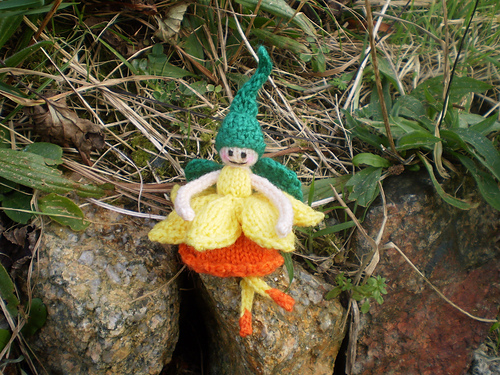 Ravelry: Daffodil Flower Fairy pattern by Lorna Pearman
