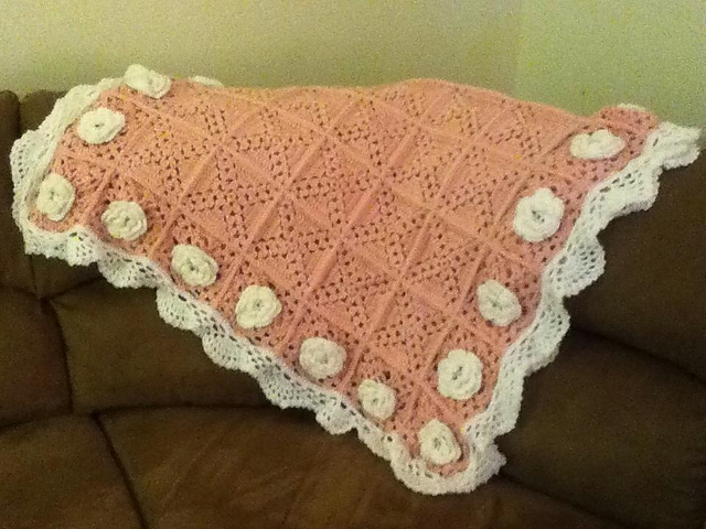 Ravelry: Roses Remembered Afghan pattern by Terry Kimbrough