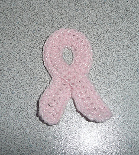Ravelry: Breast Cancer Awareness Ribbon pattern by Cylinda D. Mathews