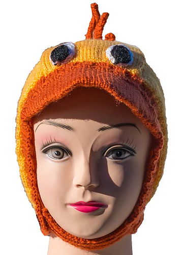 Ravelry: Duck hat for a child pattern by Linda Moorhouse