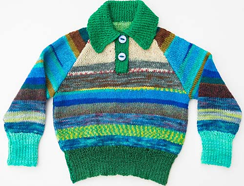 Ravelry: Toddler's sock yarn sweater pattern by Linda Moorhouse