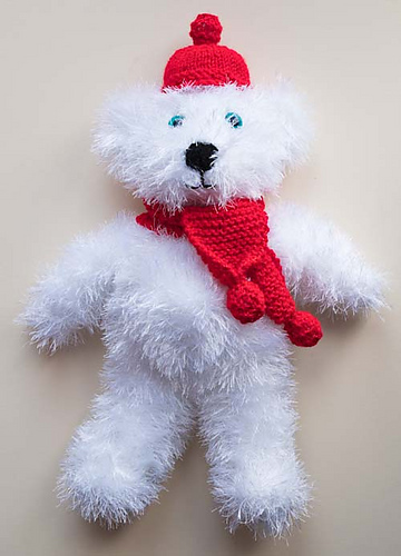 Ravelry: Christmas Bear pattern by Linda Moorhouse
