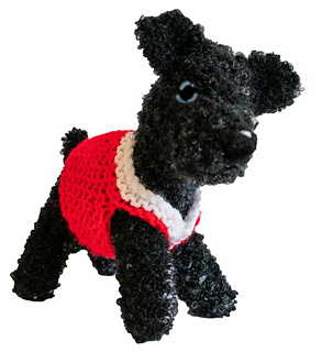 Ravelry: Christmas dog pattern by Linda Moorhouse
