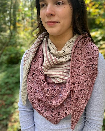 Ravelry: That's Belfast Shawl pattern by Brenda Brayfield