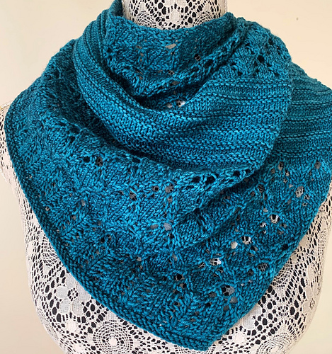 Ravelry: That's Belfast Shawl pattern by Brenda Brayfield