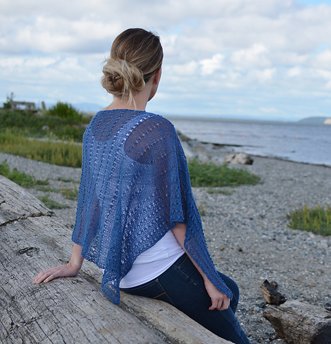 Ravelry: Portrush Poncho pattern by Brenda Brayfield