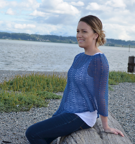 Ravelry: Portrush Poncho pattern by Brenda Brayfield