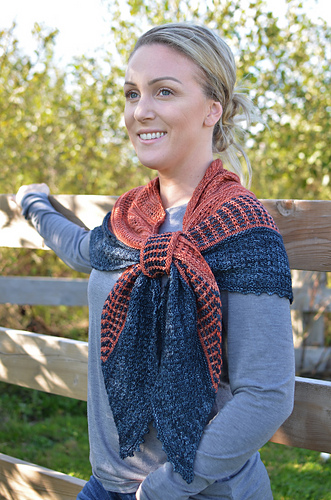 Ravelry: Dungannon Shawl pattern by Brenda Brayfield
