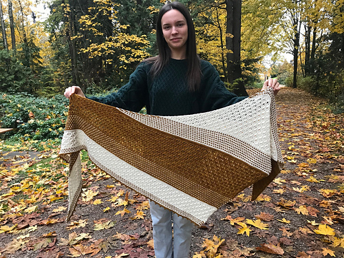 Ravelry: Tandragee Shawl pattern by Brenda Brayfield
