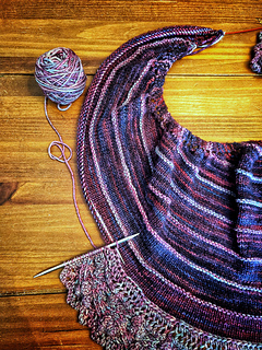 Ravelry: BrianaT1386's Cinder Rose Shawl Test Knit