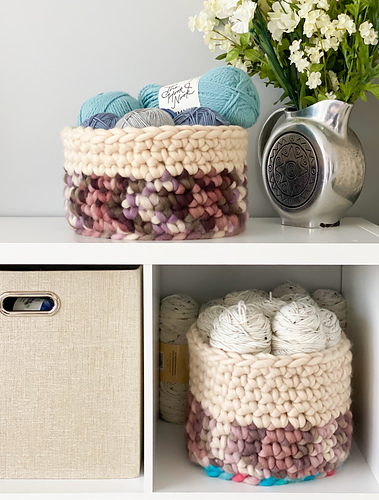 Ravelry: Yarn Storage Basket pattern by Brianna Iaropoli