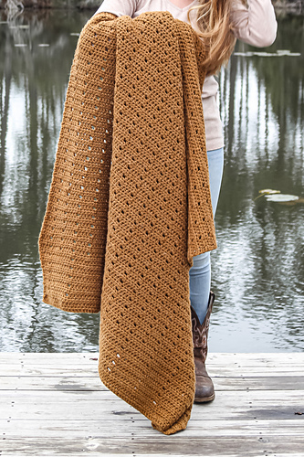 Ravelry: Peek a Boo Blanket pattern by Brianna Iaropoli