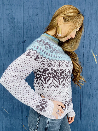 Ravelry: Liska Sweater pattern by Brienne Moody