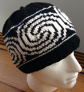 Ravelry: Labyrinthine beanie pattern by Brighter Designs