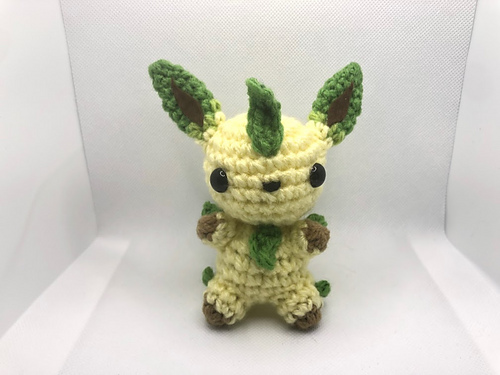 Ravelry: Chibi Leafeon Amigurumi pattern by Carolyn Lloyd