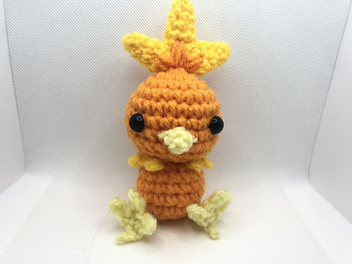 Ravelry: Chibi Torchic Amigurumi pattern by Carolyn Lloyd
