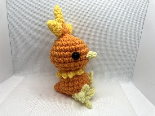 Ravelry: Chibi Torchic Amigurumi pattern by Carolyn Lloyd