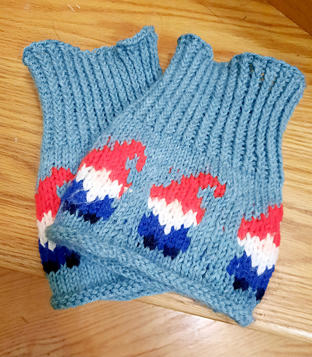 Ravelry: Gnome Boot Toppers pattern by Kay Carbe